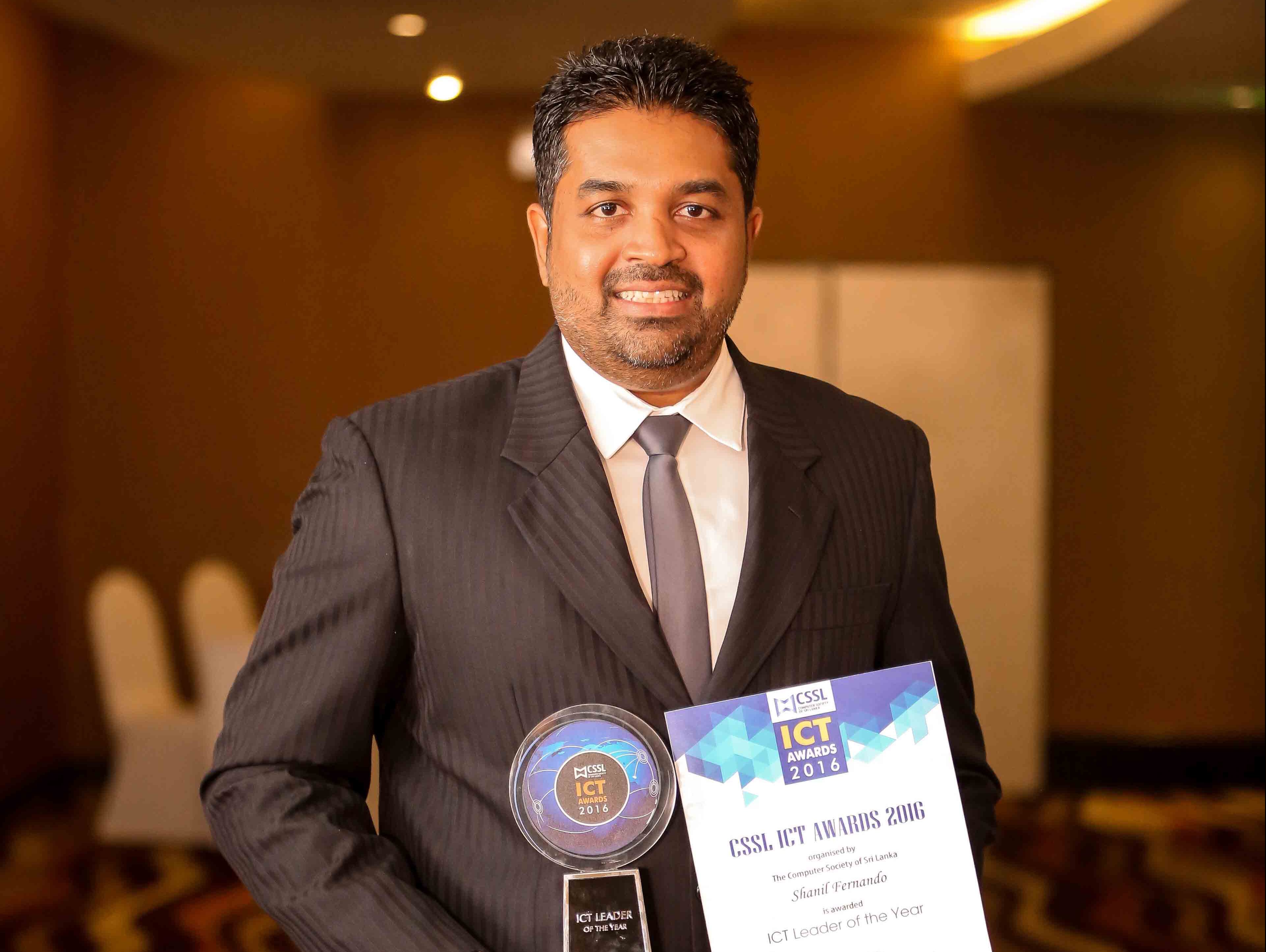 Shanil Fernando named ICT Leader of the Year 2016 | Pulse